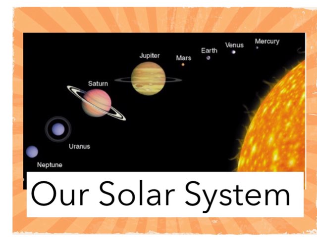 Shape Of Solar System Free Activities online for kids in Kindergarten ...