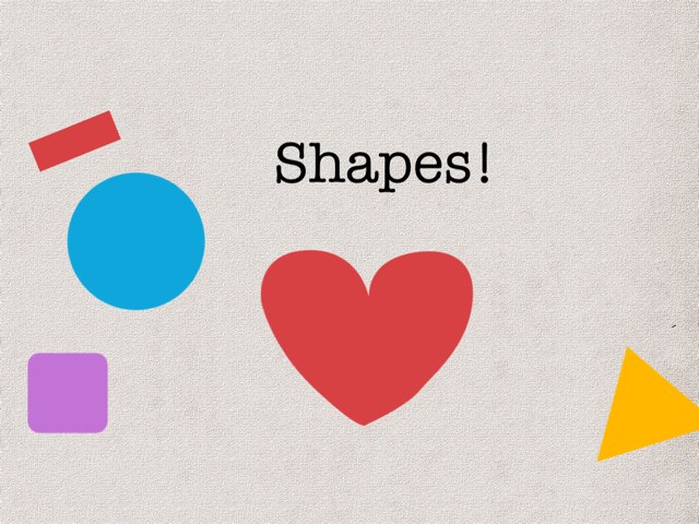 Shapes! Free Games online for kids in Nursery by Susan Balderas