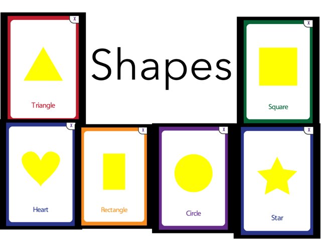 Shapes Free Games online for kids in Nursery by Louisa Ledbetter