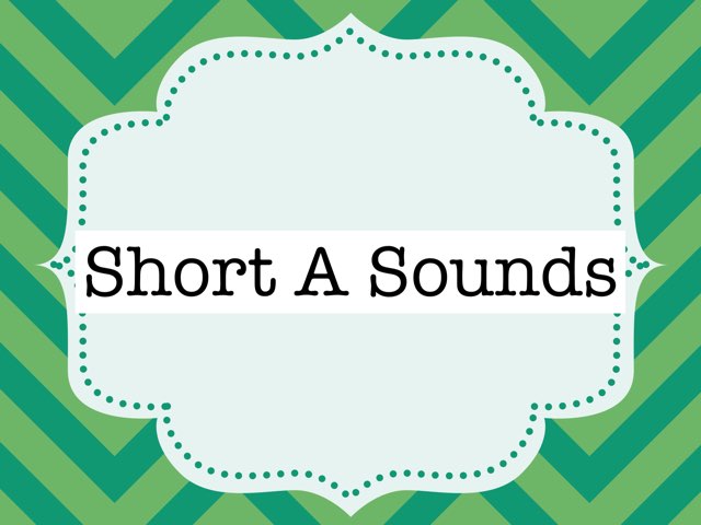 Short A Free Games online for kids in Nursery by Rhonda dunn