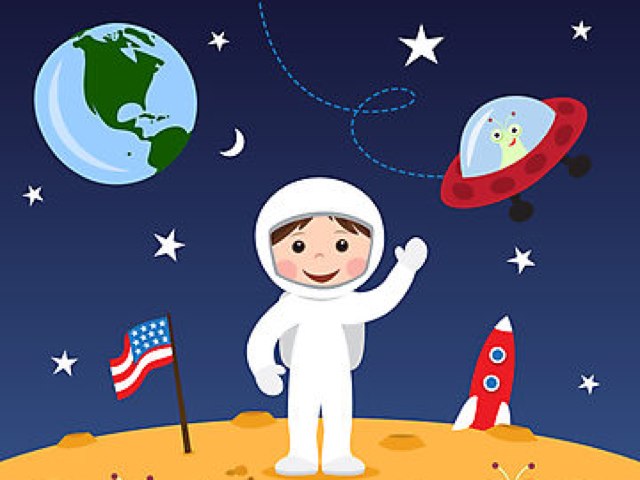 Space Adventure Free Games online for kids in Nursery by Monica Silva