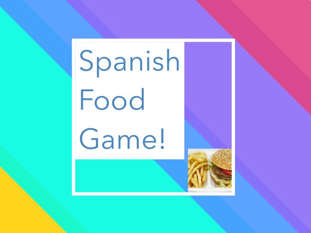 Spanish Foods Game Free Activities online for kids in 8th grade by Sara ...