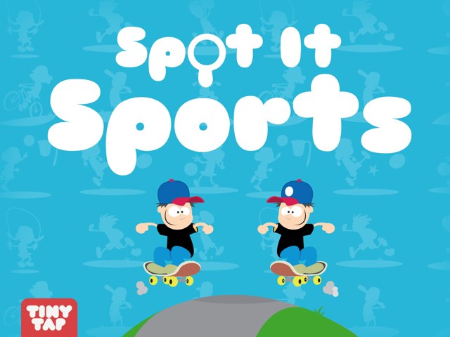 Spot It Sports Free Games online for kids in Nursery by Tiny Tap