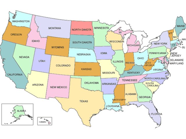 States Free Games online for kids in Nursery by Ruth Bluestone