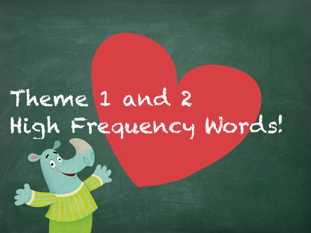 Storytown Theme 1 & 2 High Frequency Words | Online English Games for ...