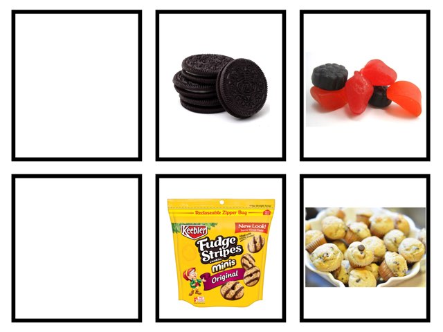 Sweet Snacks Free Games online for kids in Nursery by Jenny Orange