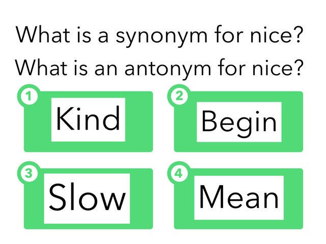 Synonym And Antonym Free Activities online for kids in 3rd grade by ...