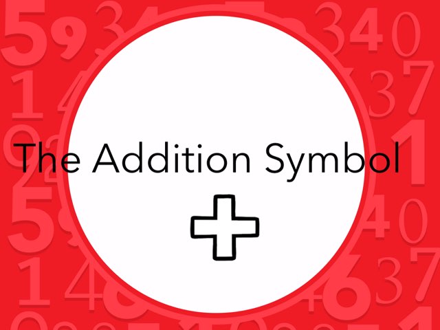 The Addition Symbol Free Games online for kids in Pre-K by Kristen VanVleet