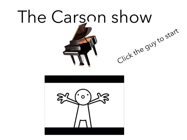 The Carson Show Free Games online for kids in Nursery by Carson Leal