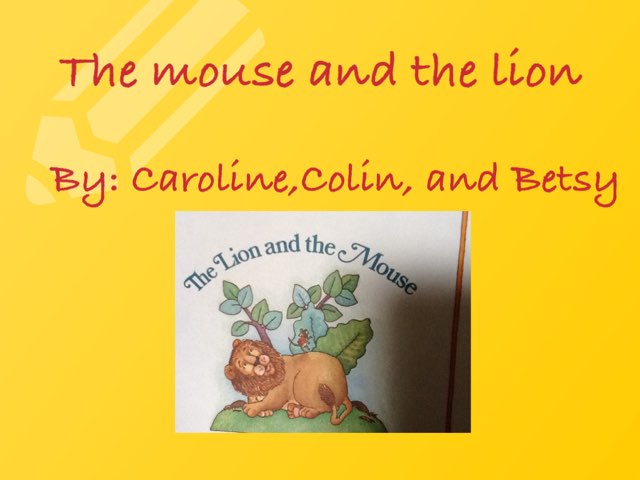 The Mouse And The Lion Free Activities online for kids in 2nd grade by ...