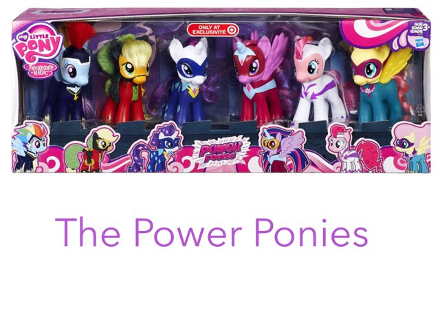 The Power Ponies Free Games online for kids in Nursery by Vinyl Scratch