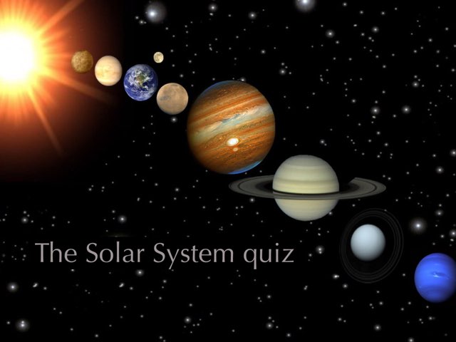 The Solar System Quiz Free Activities online for kids in 5th grade by ...