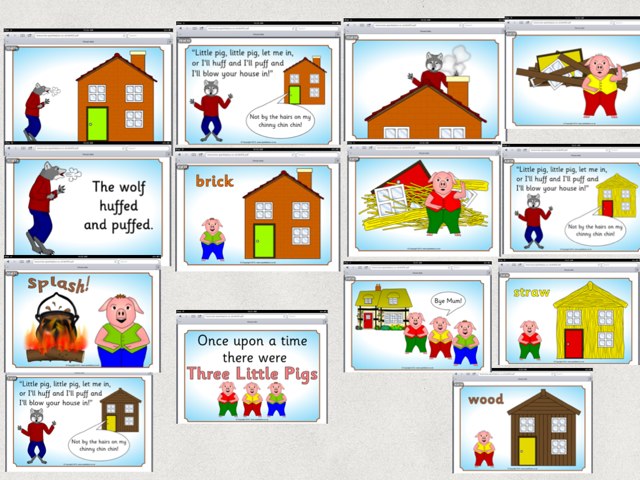 The Three little pigs Free Activities online for kids in 1st grade by ...