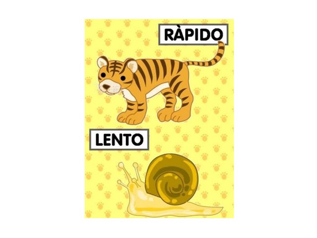 Conceptos Básicos Rápido Lento Juegos online gratis para niños en ...