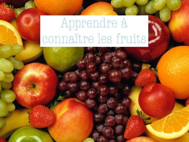 Apprendre à connaître les fruits Free Games online for kids in Nursery ...
