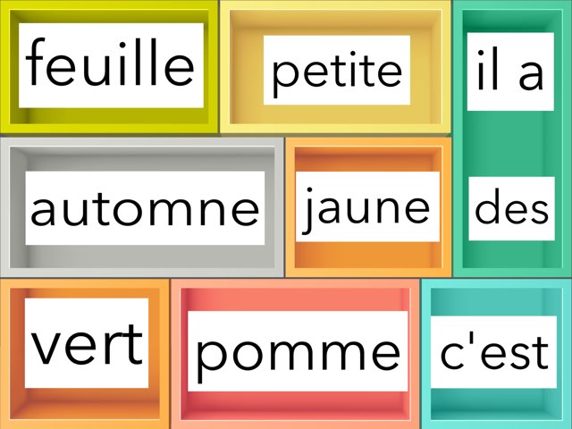 Je Lis Mes Mots Étiquettes Free Activities online for kids in ...