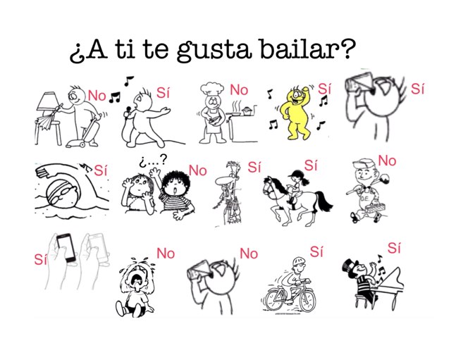 ¿Te gusta o no te gusta? (5th) Free Games online for kids in Nursery by ...