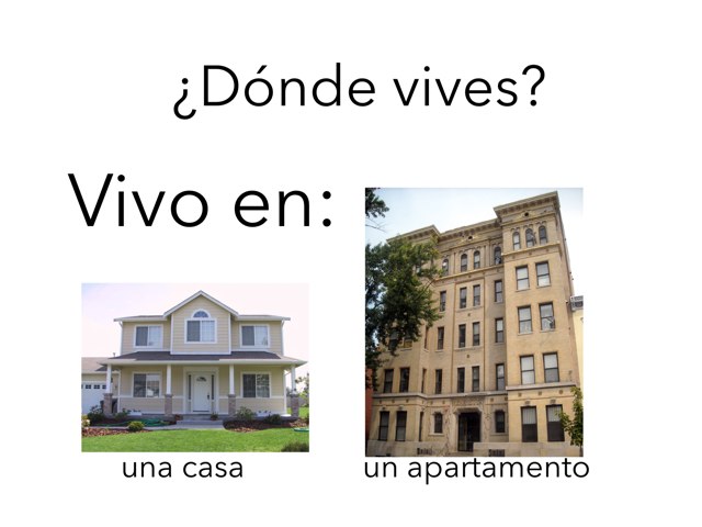 ¿Dónde vives? Free Activities online for kids in Kindergarten by Silvia ...