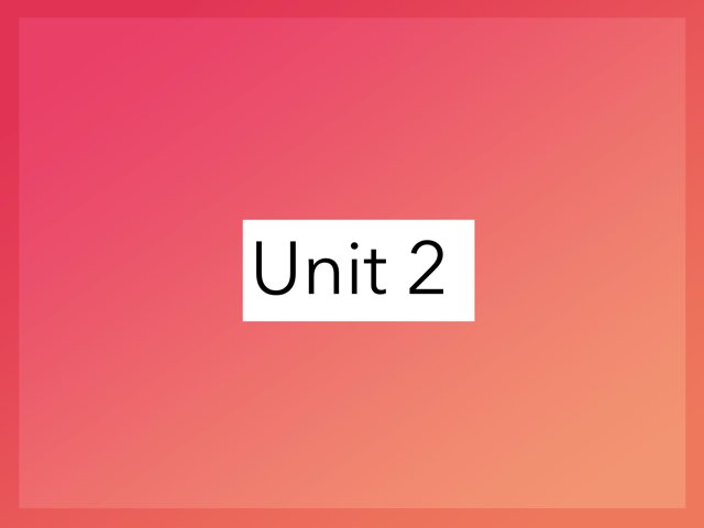 Unit 2 Game Free Games online for kids in Nursery by Jannel Mercado