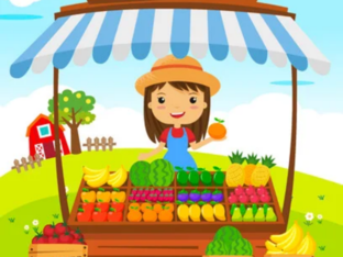 ¡Vamos a la fruteria! Juegos online gratis para niños en la guardería ...