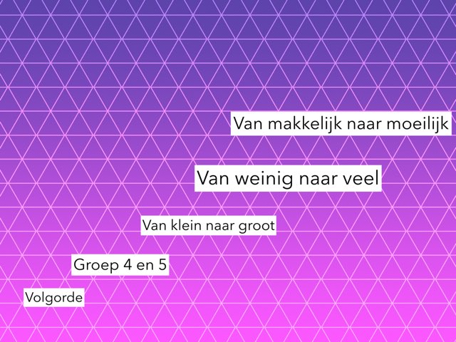 Volgorde Groep 4 en 5 Gratis online spellen voor kinderen in groep 4 ...