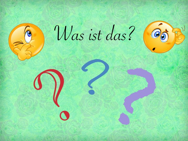 Was Ist Das? Free Games online for kids in Nursery by Stefanie Brasil