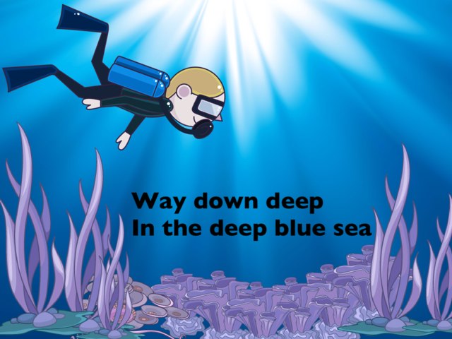 Way Down Deep In The Deep Blue Sea Free Games | Activities | Puzzles ...