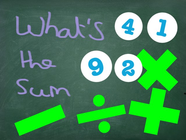 What's The Sum | Math Games | TinyTap