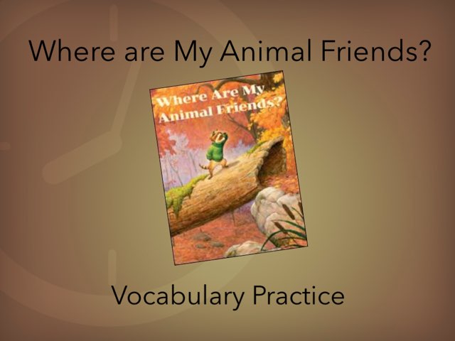 Where Are My Animal Friends? Vocabulary Free Activities online for kids ...