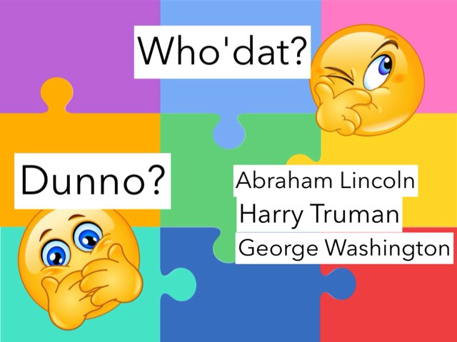 Who Dat? Free Activities online for kids in 7th grade by Carolina Pagani