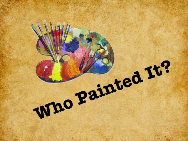 Who Painted It? Free Activities online for kids in 1st grade by Rebecca ...