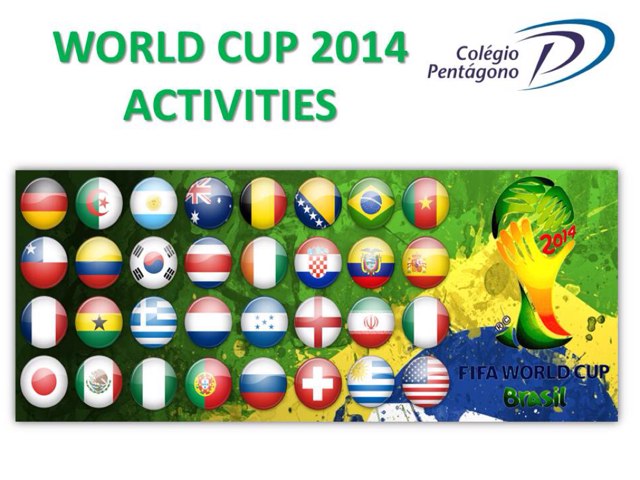 World Cup 2014 Free Activities online for kids in 1st grade by Fernanda ...
