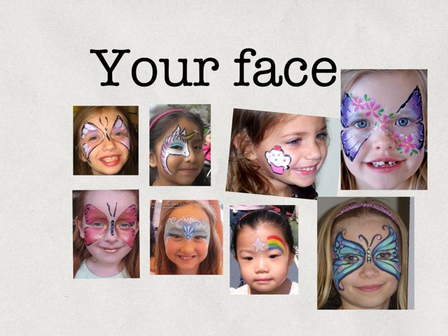 Your Face Free Games online for kids in Nursery by Emilie Melnyk