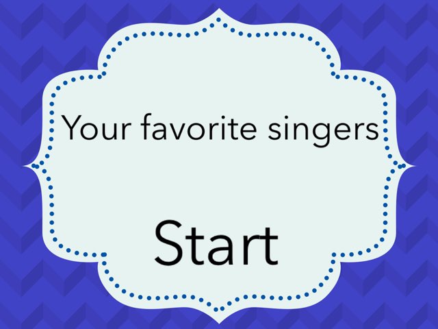 Your Favorite Singers Free Games online for kids in Nursery by embree