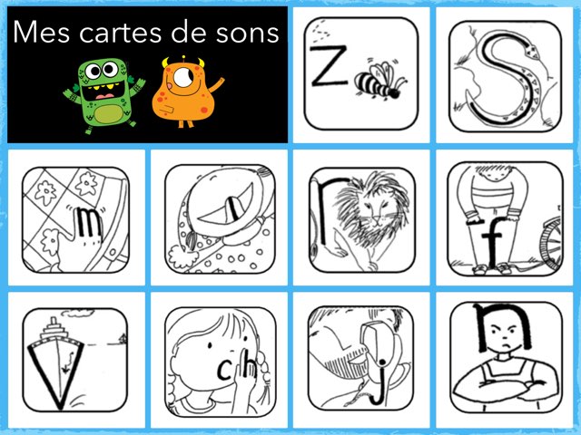 les cartes de sons 2 Free Activities online for kids in Kindergarten by ...