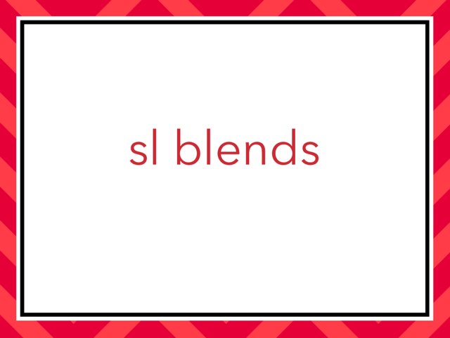Language Studies (Native) | | sl blends | Online Activities | Free ...